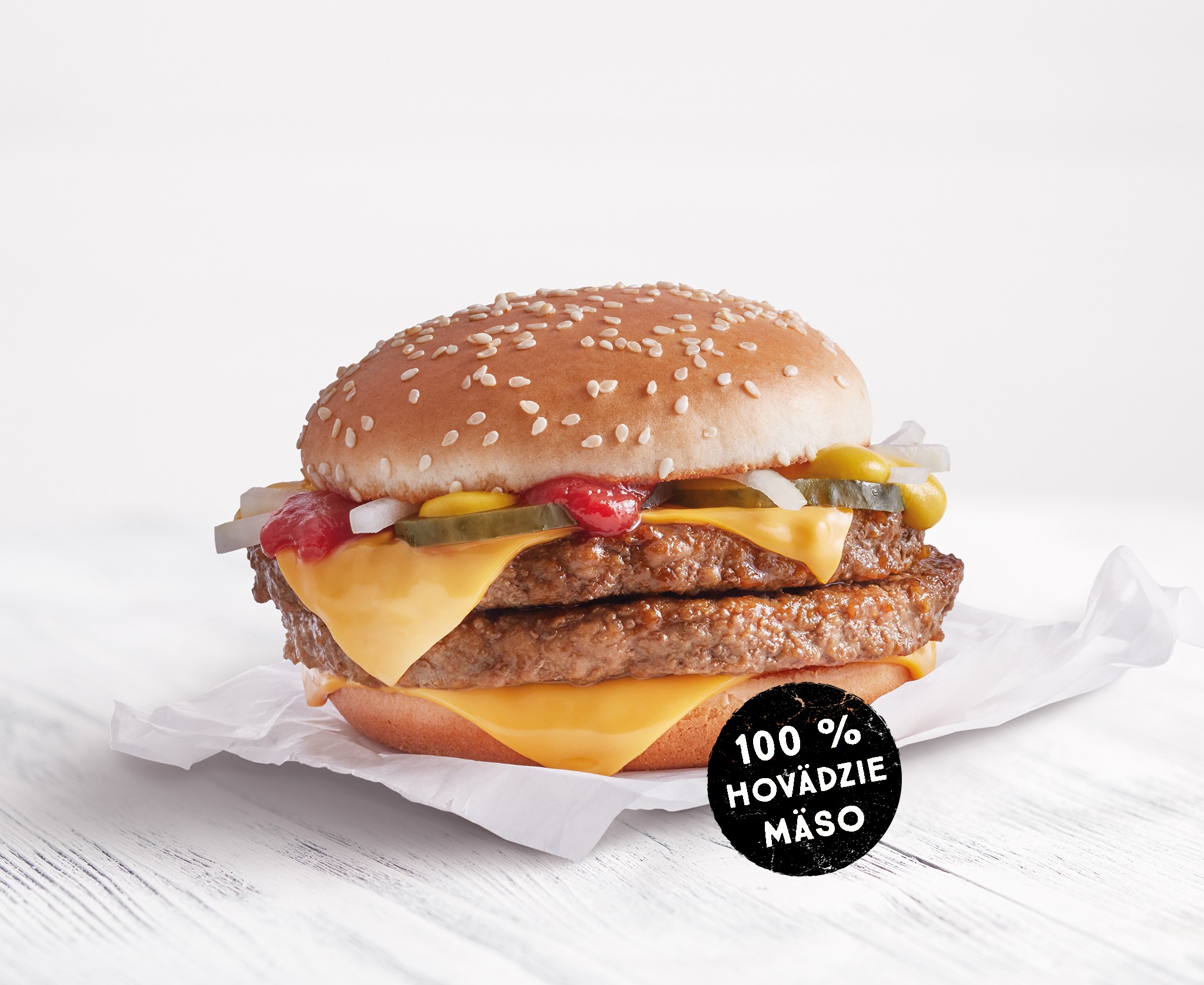 McRoyal™ Double | Hovädzie burgery | McDonald's SK
